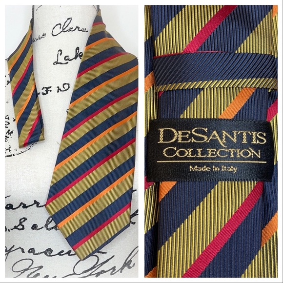 Desantis Collection | Accessories | Very Handsome Diagonally Striped ...